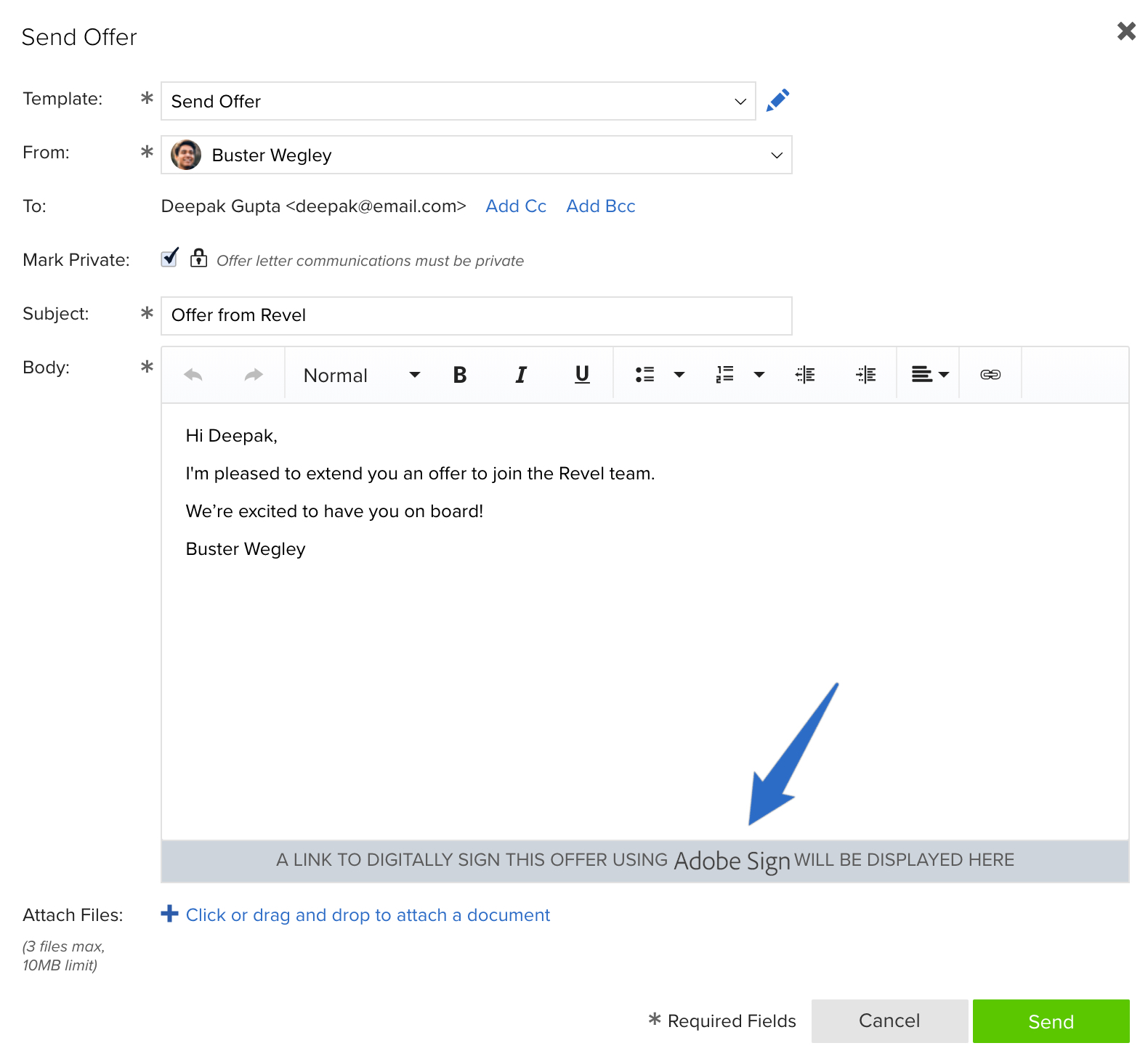 How do I use the Adobe Acrobat Sign e-signature integration? – JobScore ...