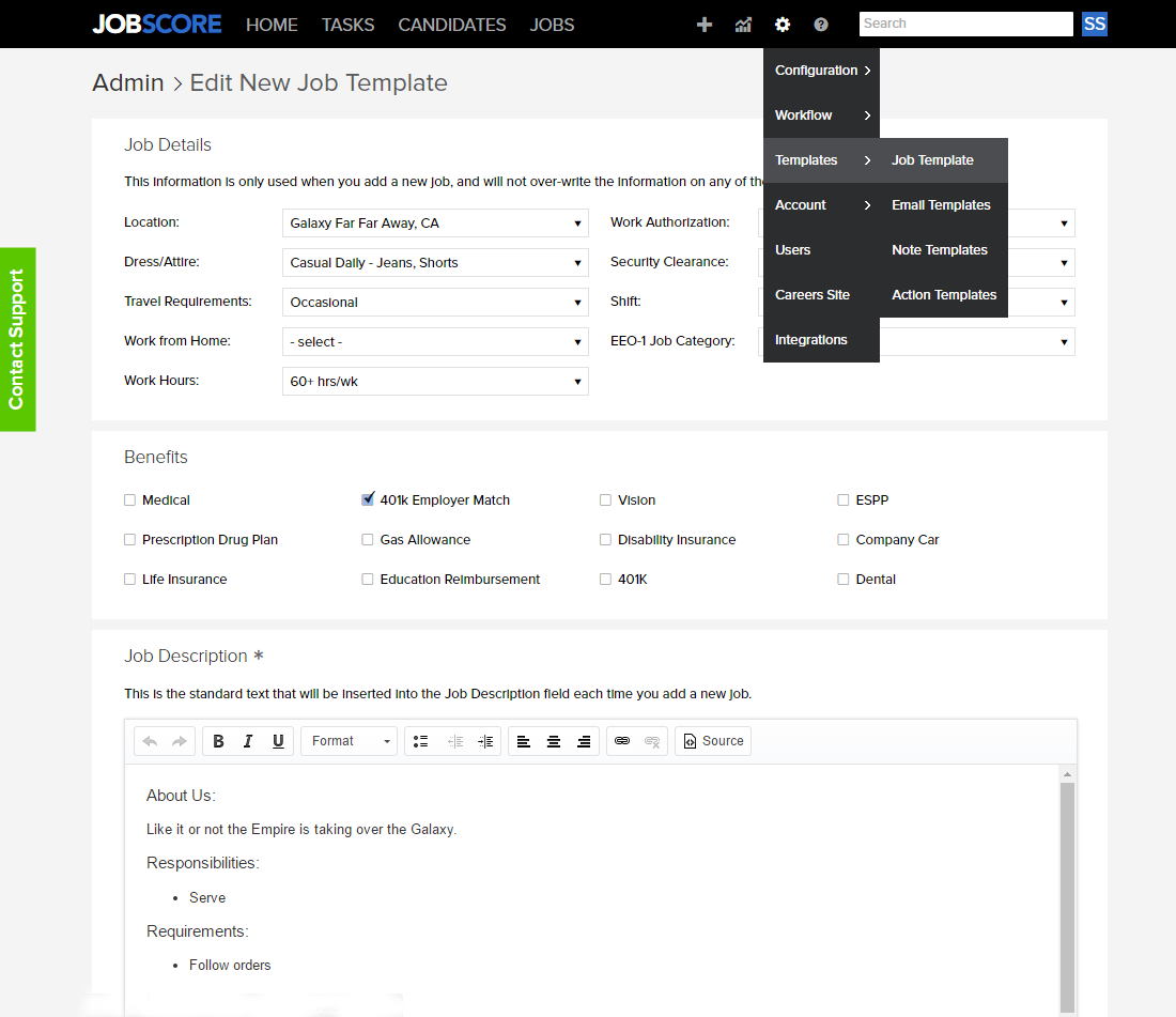 How to Add a Job – JobScore Help